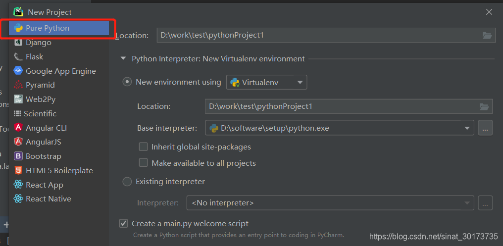 Django+Pycharm 创建第一个项目_pycharm python urls.py-CSDN博客