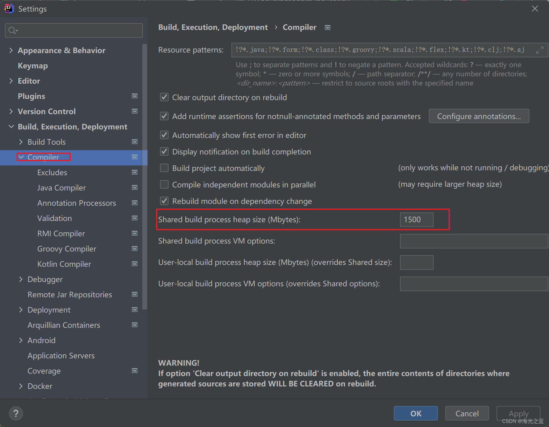 idea编译报错java: Compilation failed: internal java compiler error-CSDN博客