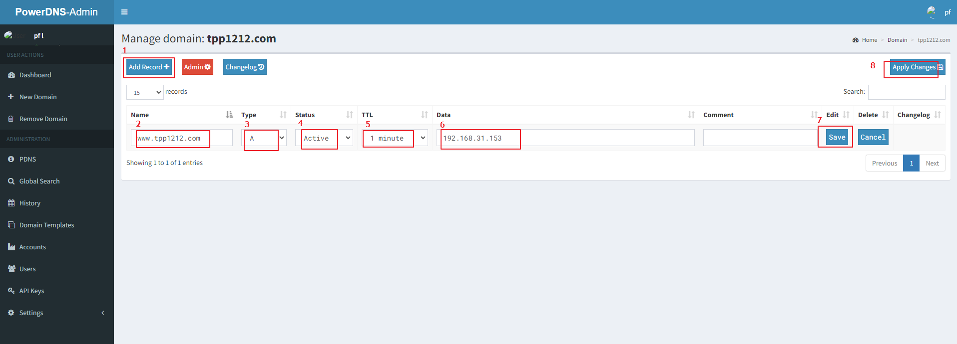 安装部署PowerDNS--实现内网DNS解析(use)-CSDN博客