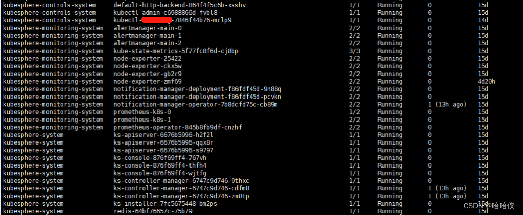 【kubesphere 登录异常quest to hitp://ks-apiserver/oauth/token failedreason: getaddrinfo ElO ks ...