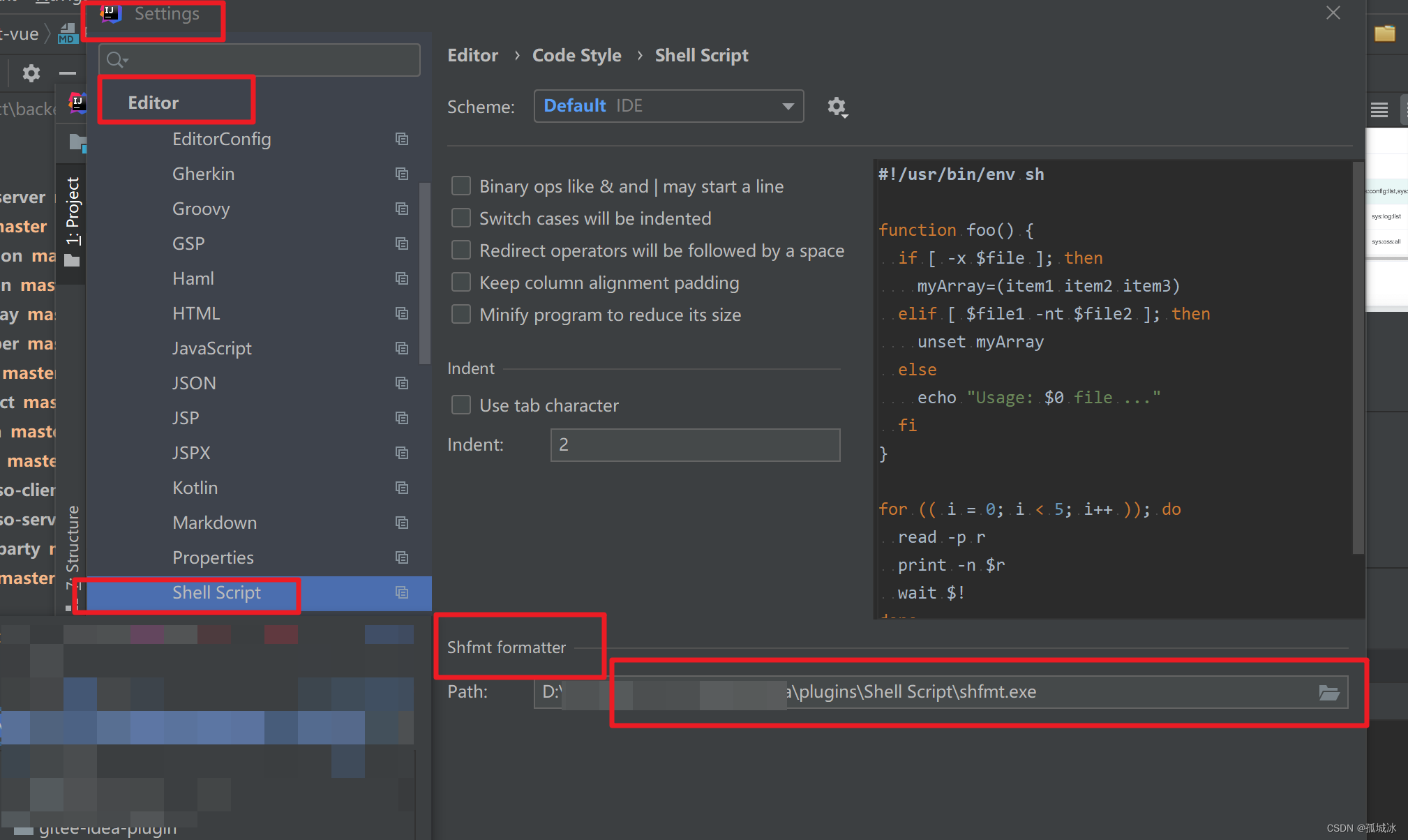 Can‘t download sh shfmt formatter. Please install it manually_can't ...