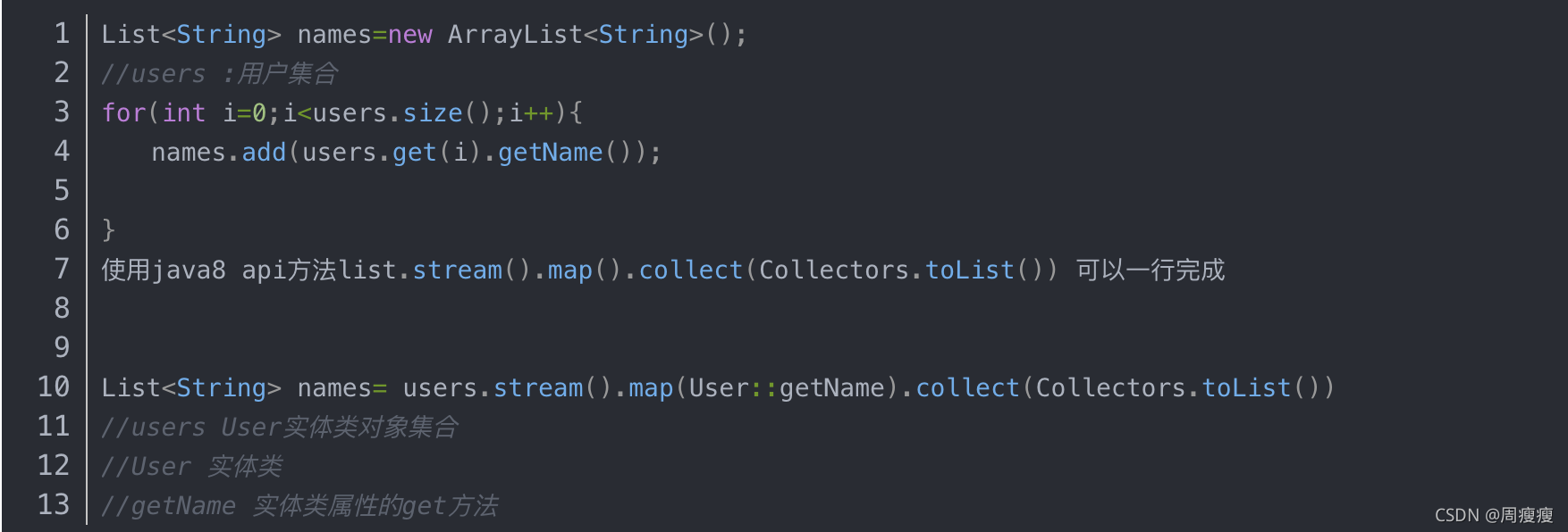 list.stream().map().collect(Collectors.toList())_allrecipedisheslist.stream().map ...