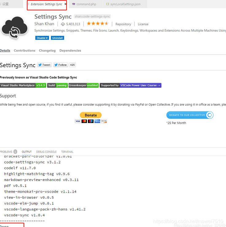 手摸手教你撸：VSCode配置setting sync插件_vscode sync-CSDN博客