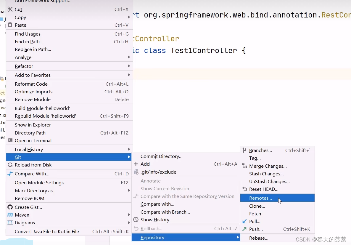 【git】【IDEA】在idea中使用git_idea配置git并获取远程仓库-CSDN博客