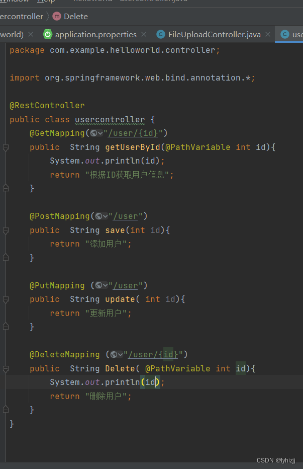 SpringBoot操作指南：Controller，文件上传与RESTful接口-CSDN博客