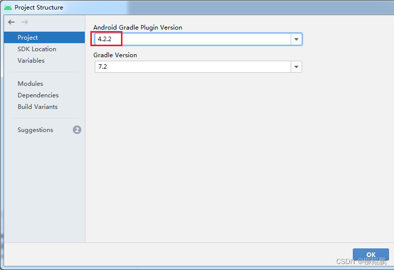Unrecognized Android Studio (or Android Support plugin for IntelliJ IDEA) version ‘202.7660.26 ...