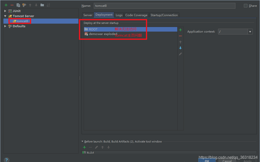 使用IntelliJ IDEA配置Tomcat_deploy applications configured-CSDN博客
