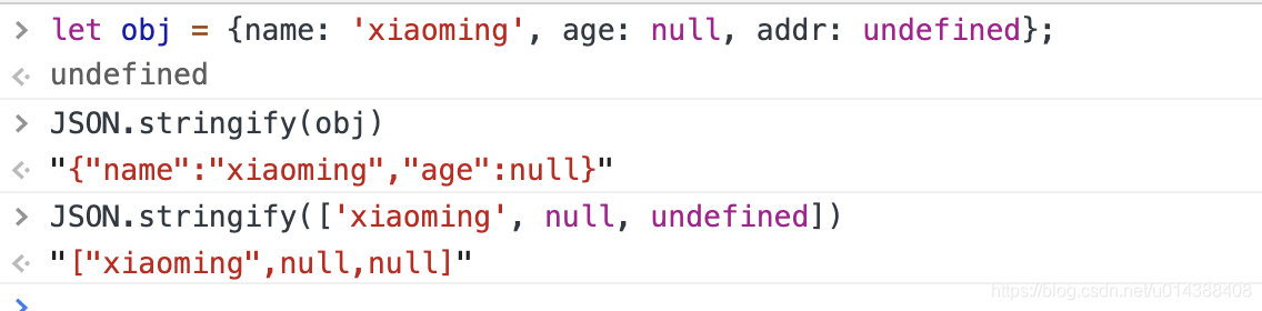 JavaScript中JSON.stringify()_js json.stringify-CSDN博客