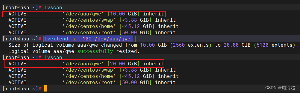 Linux：LVM动态磁盘管理_linux lvm-CSDN博客