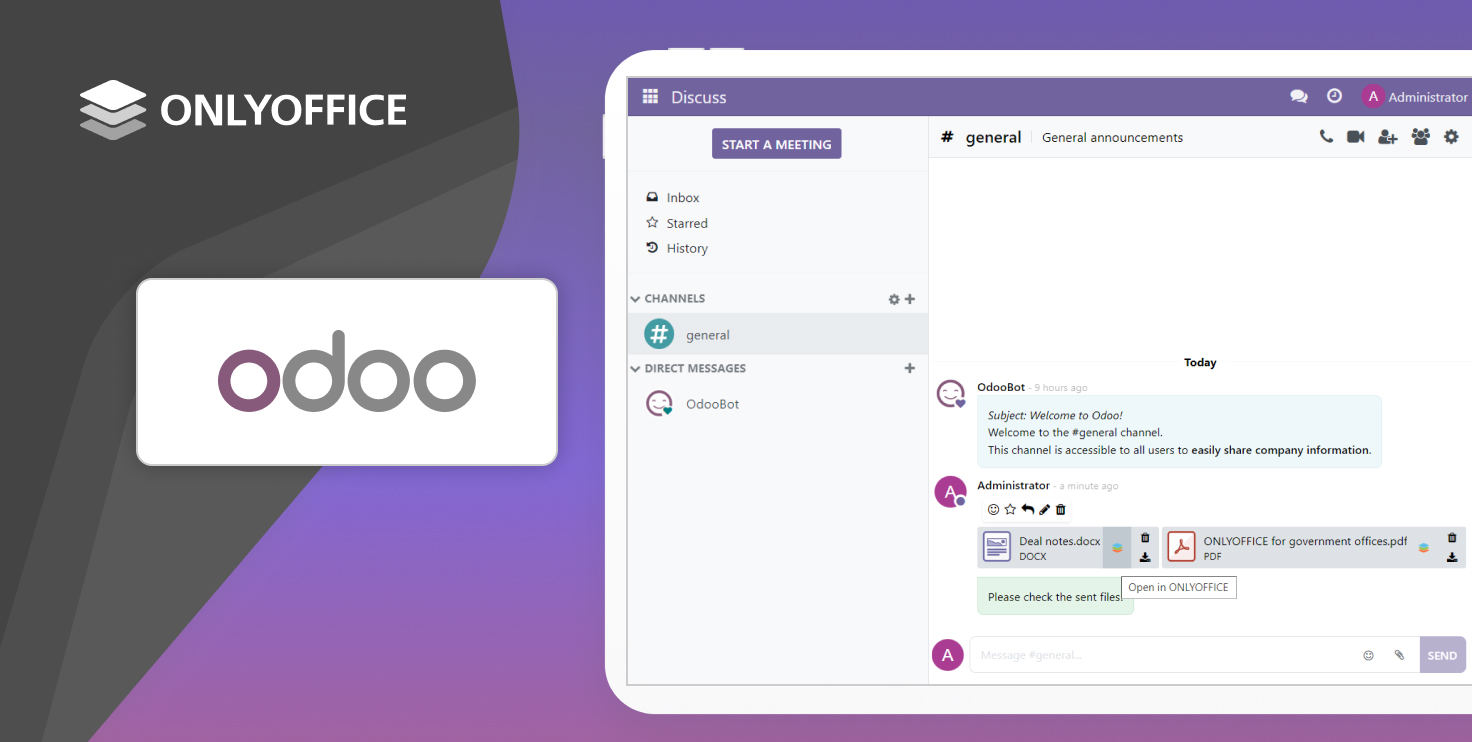 如何将 ONLYOFFICE 文档 7.5 与 Odoo 进行集成_onlyoffice odoo-CSDN博客