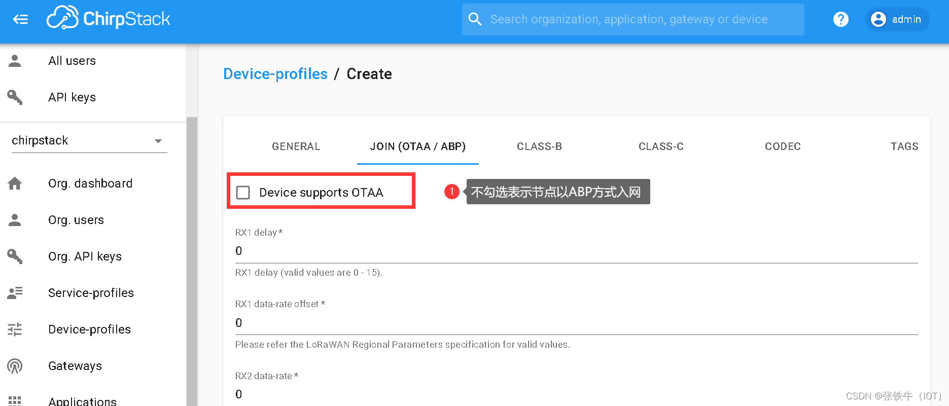 在局域网内配置LoRaWAN的私有ChirpStack_chirpstack中的service profiles是什么-CSDN博客