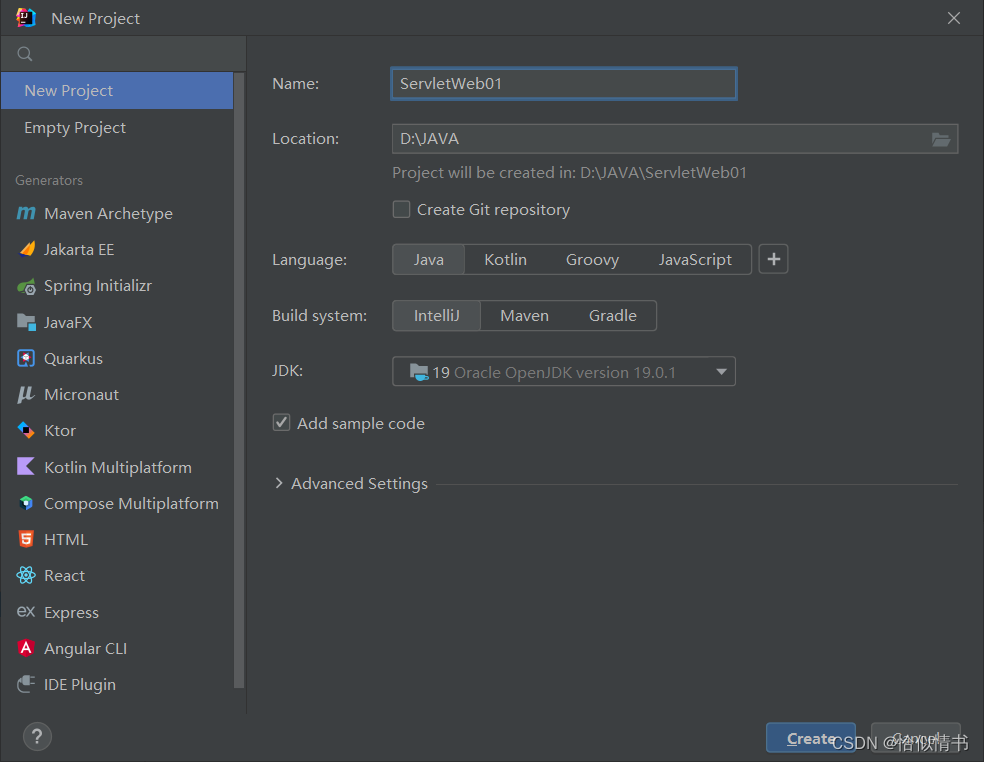 3、Servlet——Servlet、IDEA创建Web项目、IDEA创建JSP页面_idea怎么创建jsp文件-CSDN博客