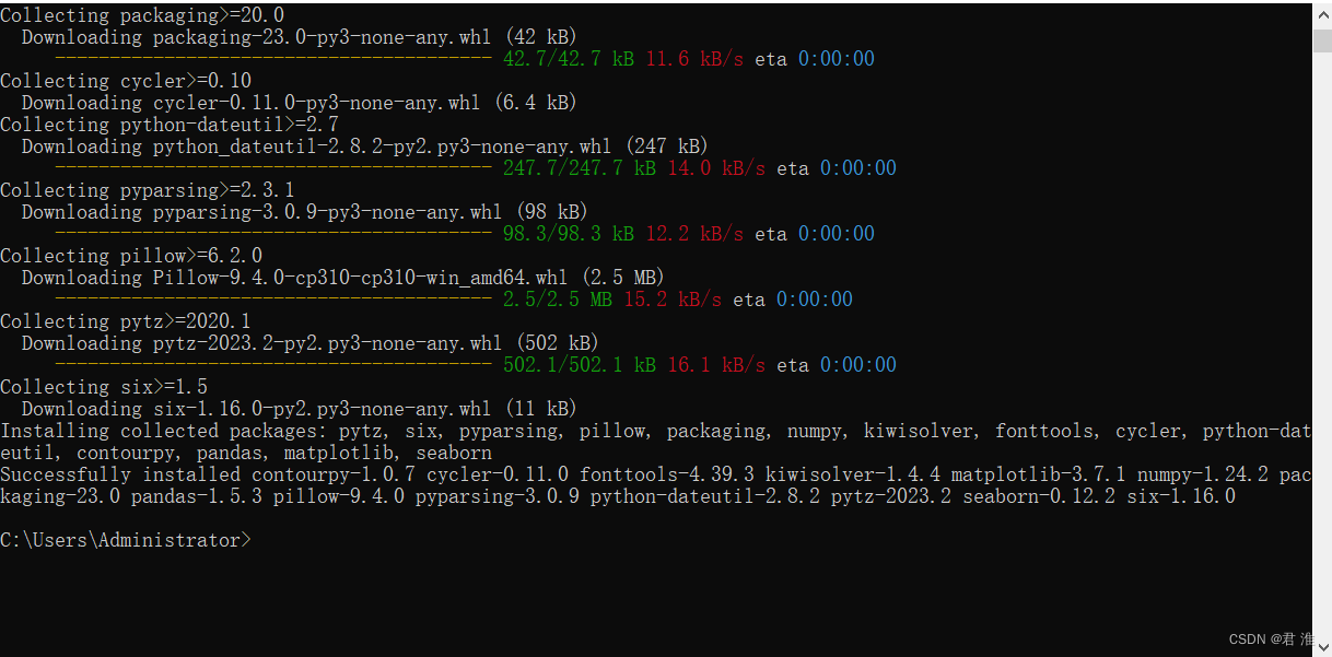 关于报错ImportError: No module named ‘seaborn‘我的处理过程_tx2 安装seaborn 报错-CSDN博客