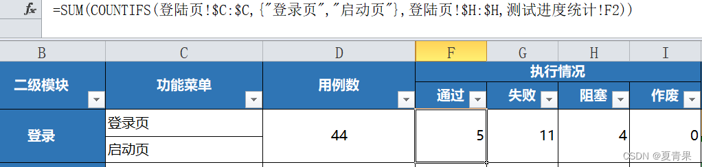 sum与countif、countifs函数套用_countif多条件多区域求和-CSDN博客