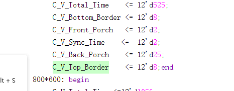 警告：[Synth 8-6014] Unused sequential element C_V_Top_Border_reg was removed. [“D:/wangsong ...