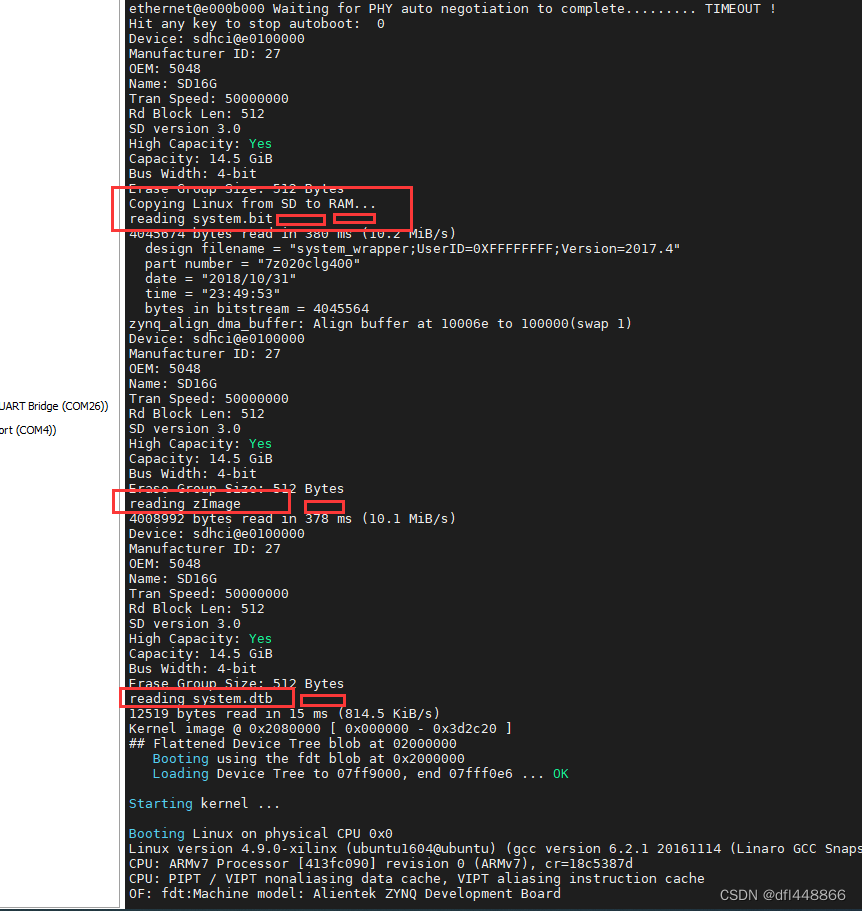 zynq7020更换板子 无法启动系统问题_uboot 启动 imageub 无法启动 env default-CSDN博客