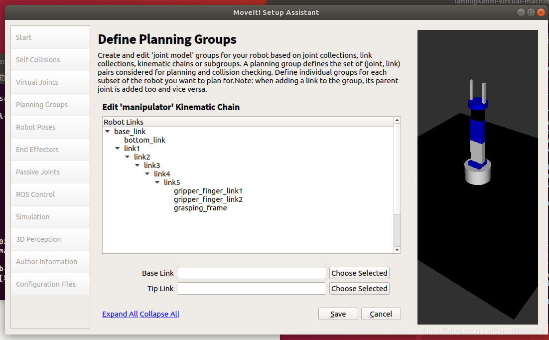 ROS Moveit!入门：机械臂可视化配置与实战教程-CSDN博客