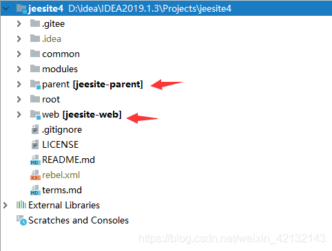 IDEA 导入-部署-启动 Jeesite4 写给新手和自己_jeesite在web里application.yml文件是对连接数据库的配置,改成自己需要测的数据-CSDN博客