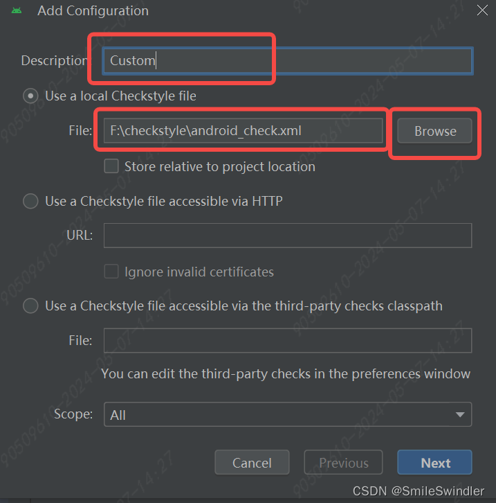 AndroidStudio CheckStyle自定义配置_android studio checkstyle-CSDN博客