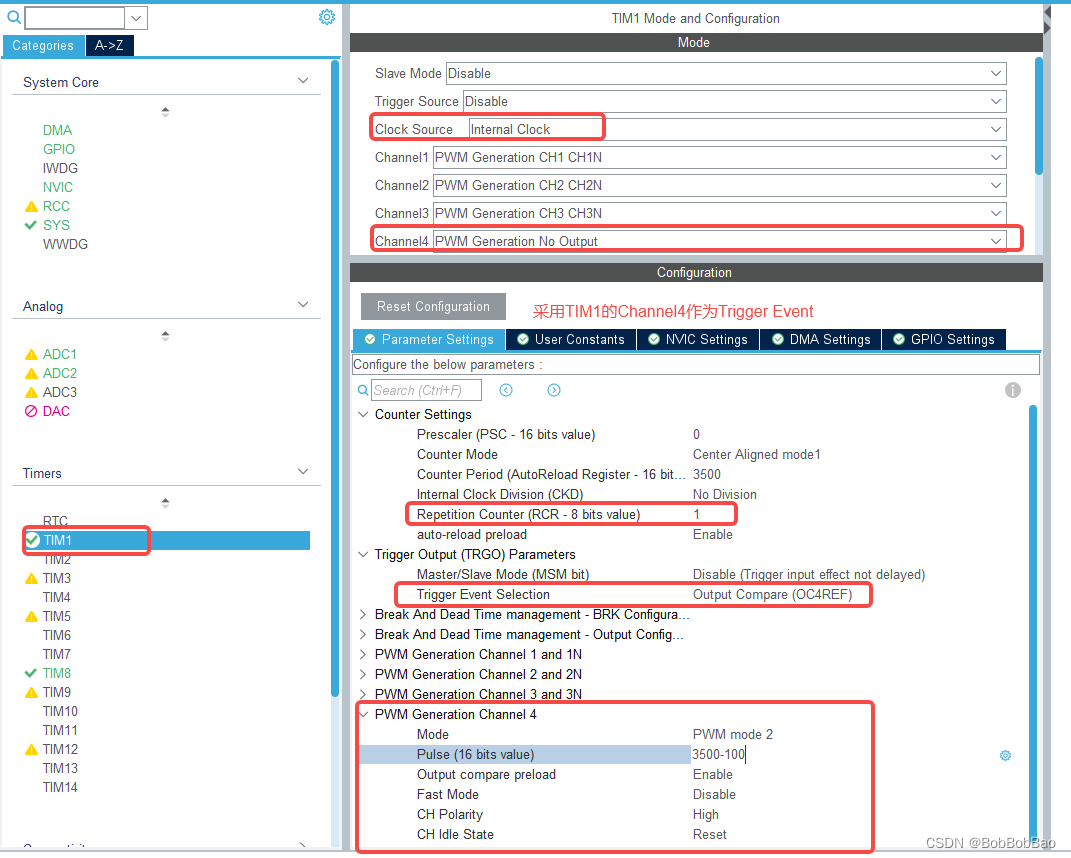 STM32F405 FOC 使用Timer 触发 ADC采集_stm32定时器触发adc采样程序-CSDN博客