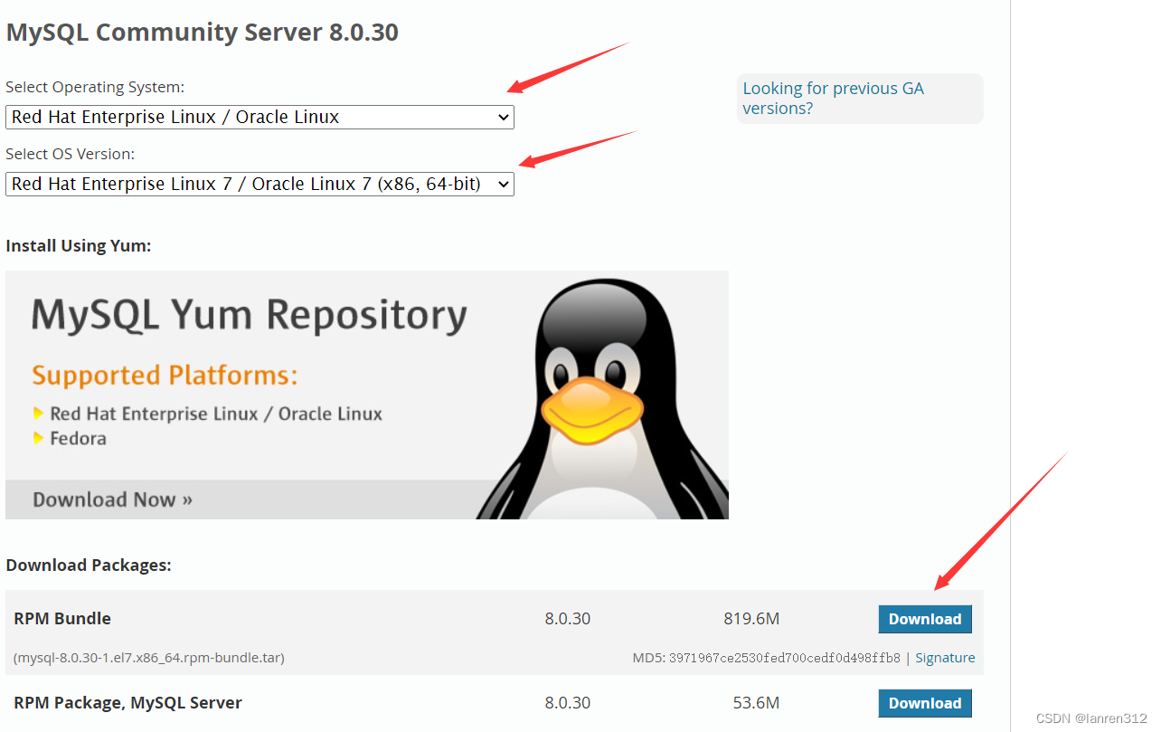 Centos7 Mysql5737升级到8030 Csdn博客