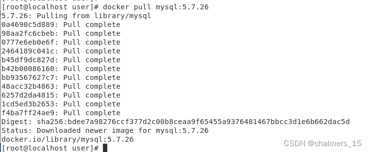 docker上安装 mysql+安装redis_docker mysql:5.7.26镜像-CSDN博客