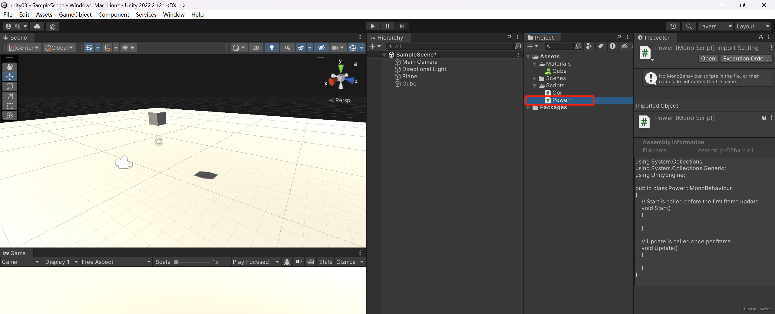 【入门-23-教程】Unity3D-CSDN博客