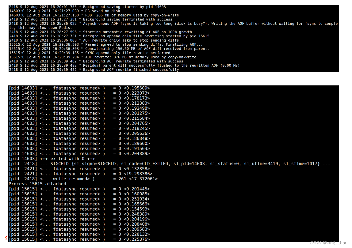 asynchronous aof fsync is taking too long (disk is busy?)-CSDN博客