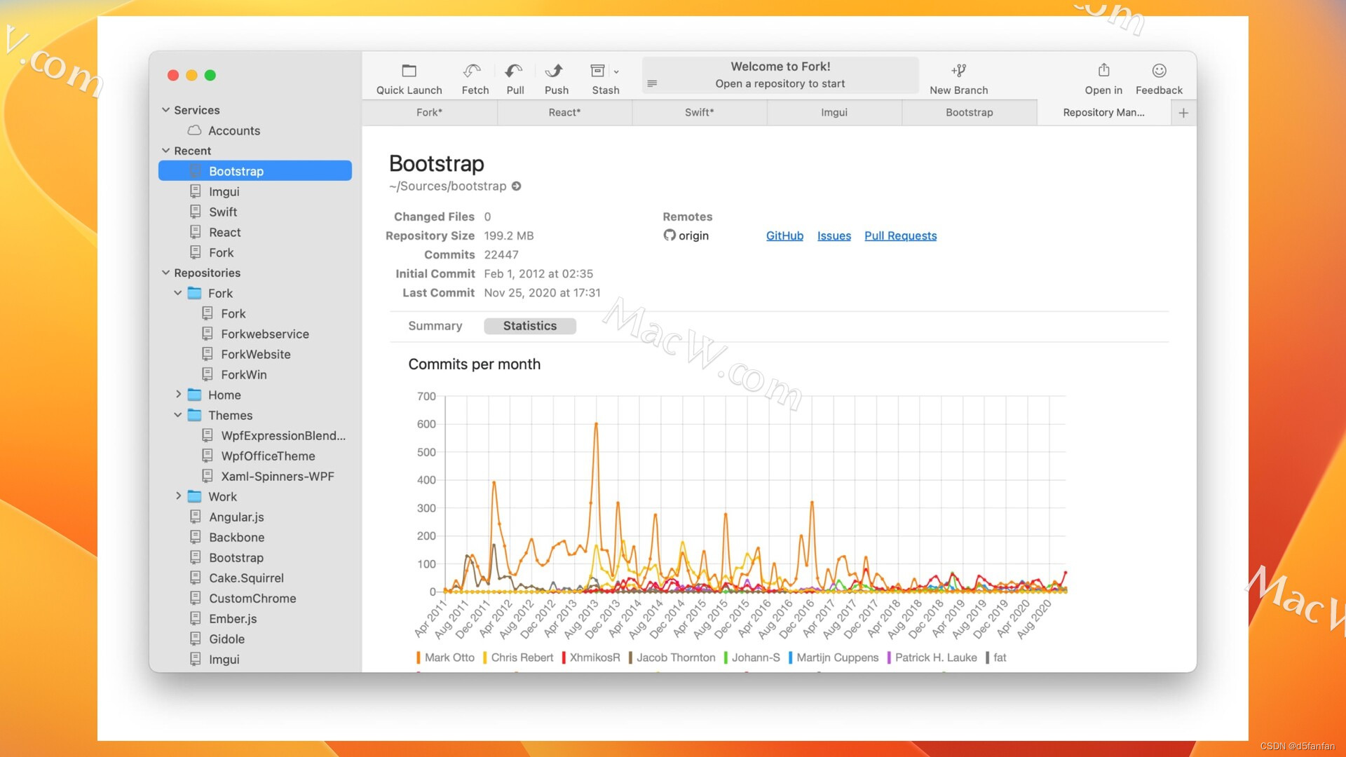Git客户端：Fork for Mac-CSDN博客