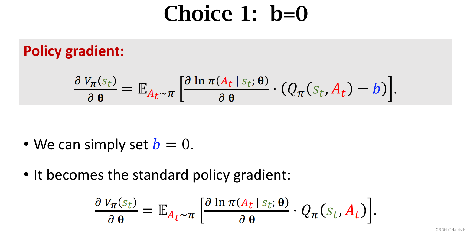 Policy Gradient with Baseline_policy gradients:reinforce with baseline-CSDN博客