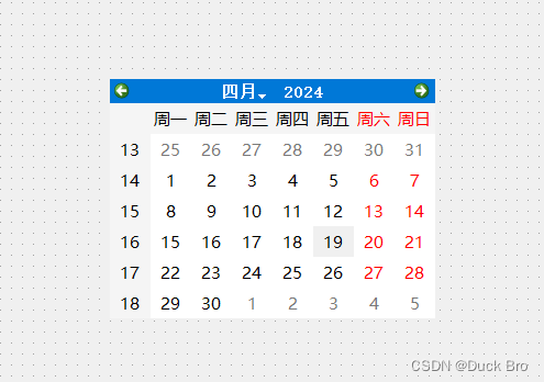 【Qt 学习笔记】Qt常用控件 | 显示类控件 | Calendar Widget的使用及说明_qcalendarwidget-CSDN博客