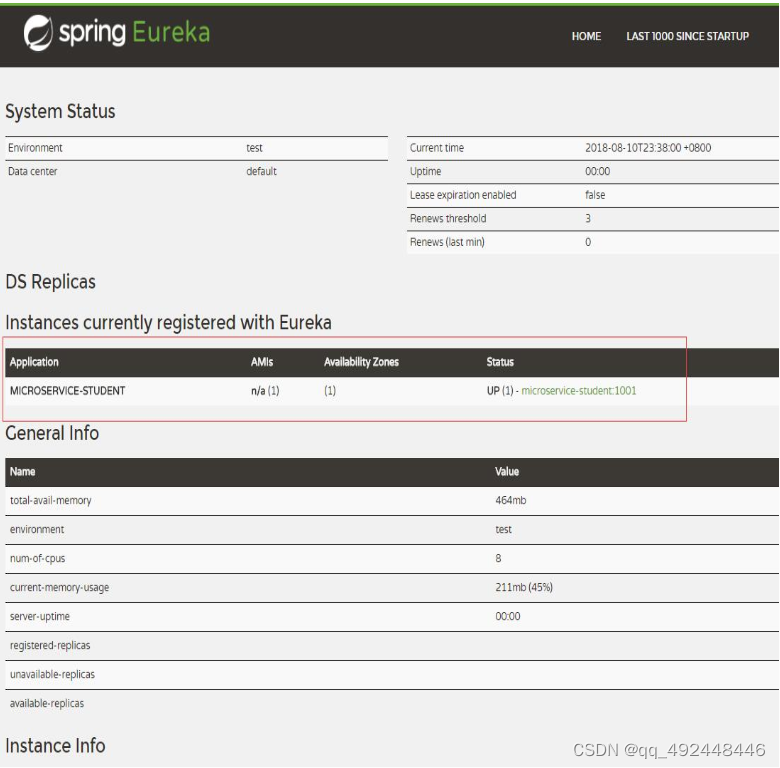 SpringCloud Eureka注册服务提供者(七)_eureka 的服务提供者-注册服务-CSDN博客