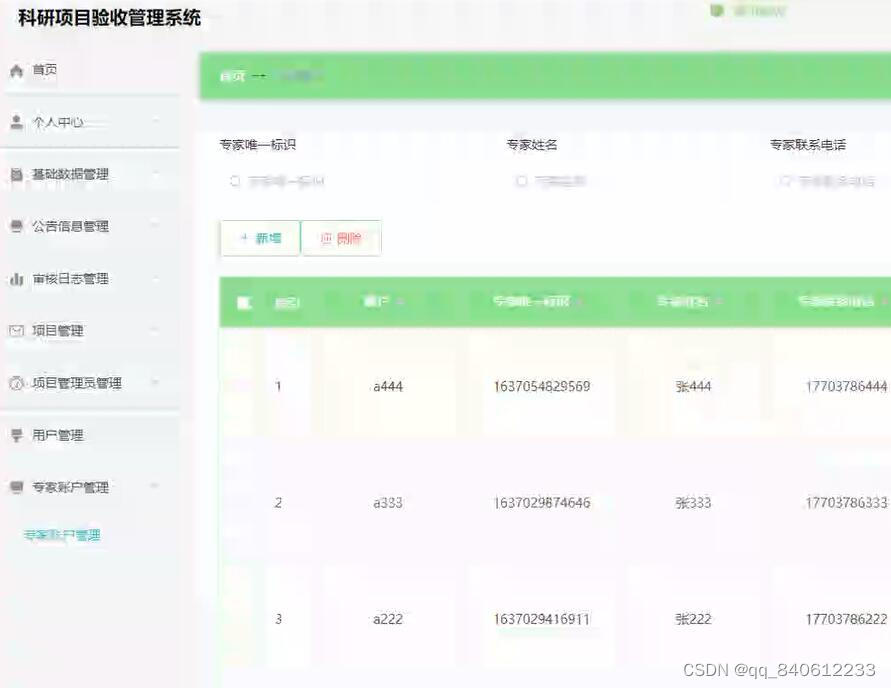 java+ssm+springboot高校科研项目管理系统vue-CSDN博客
