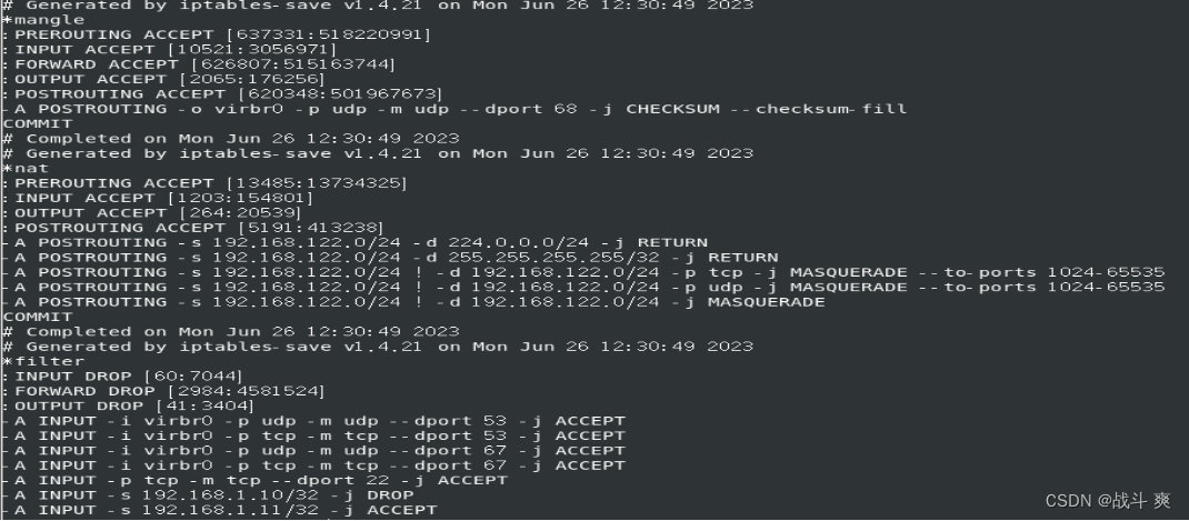 iptables_iptables list-CSDN博客