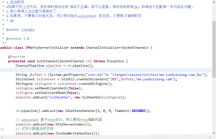 netty +html5 实现 wss 配置 ssl 各类踩坑经验记录，最后有测试ok的套解决方案V2几套解决方案_修改wss message-CSDN博客