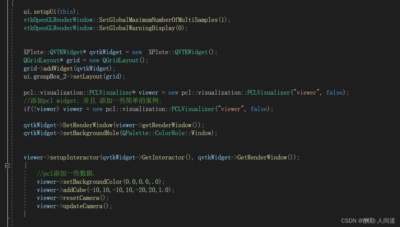 从vtk/pcl源码中,分离pclVisilization 和 vtkQtWidget_vtk和pcl区别-CSDN博客
