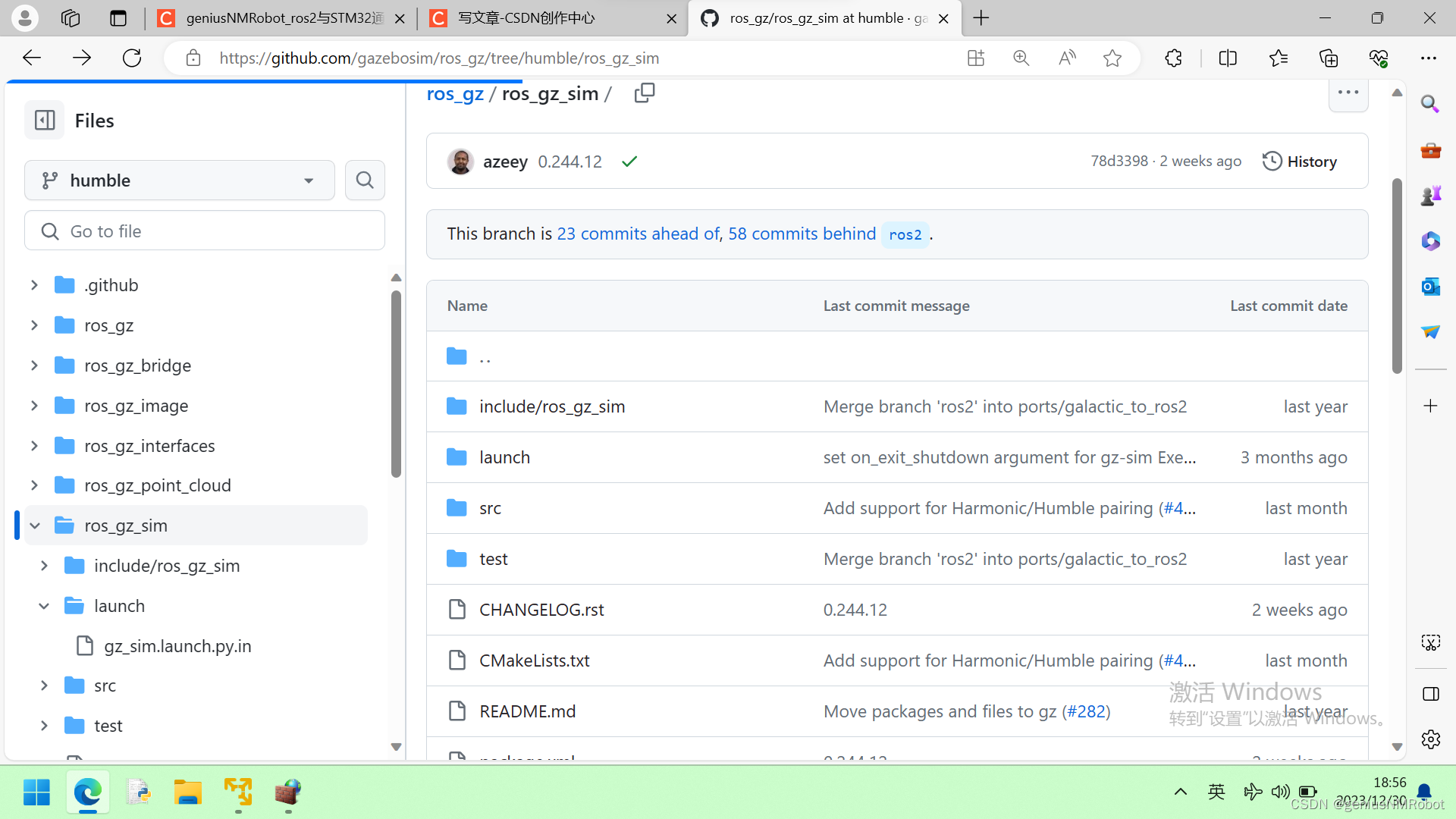 ros_gz_sim+readme_gz sim-CSDN博客