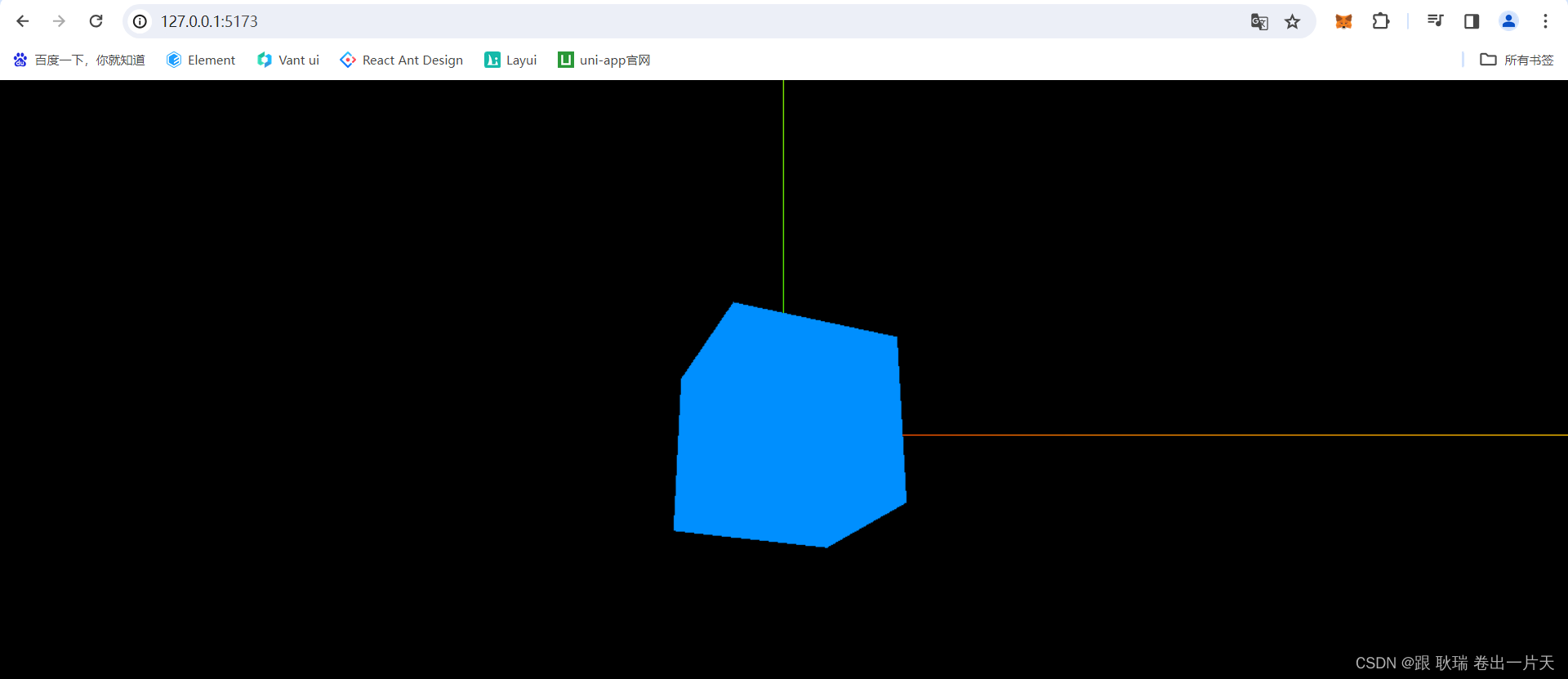 WEB 3D技术 three.js 坐标辅助器与轨道控制器基础使用讲解_threejs orbitcontrols去除指示线-CSDN博客