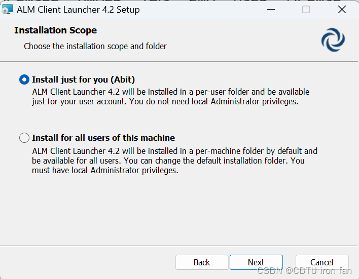 MicroFocusALMClient安装与初始登录教程,-CSDN博客