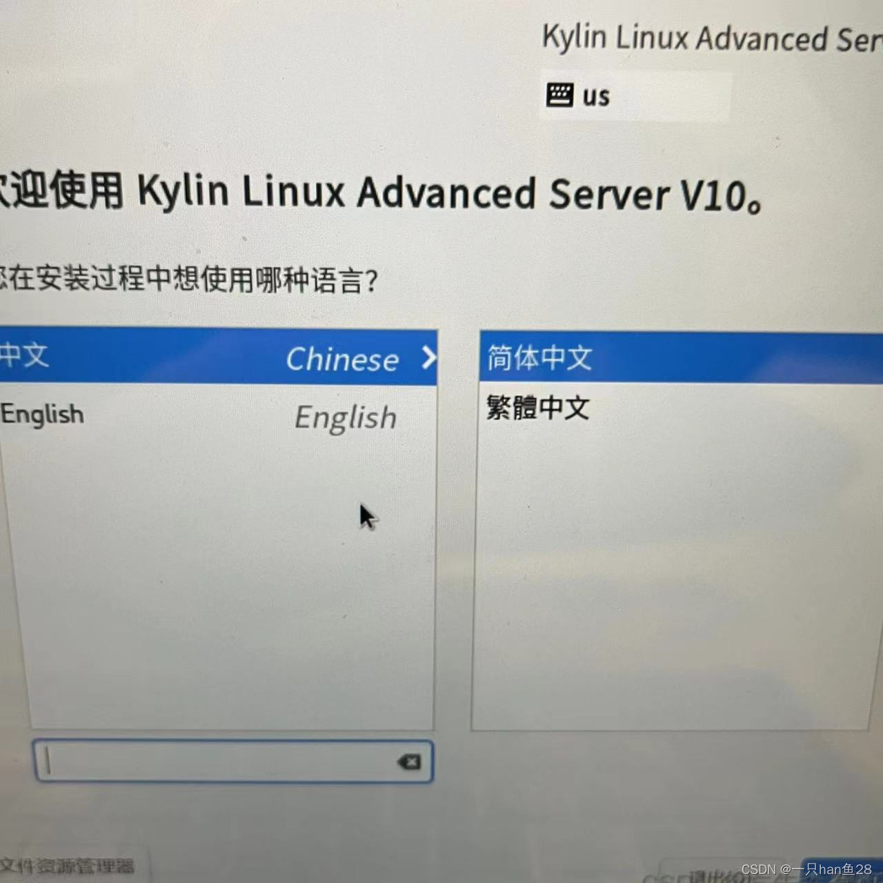 安装Kylin Linux Advanced Server V10操作系统_昆仑bmc挂载镜像-CSDN博客