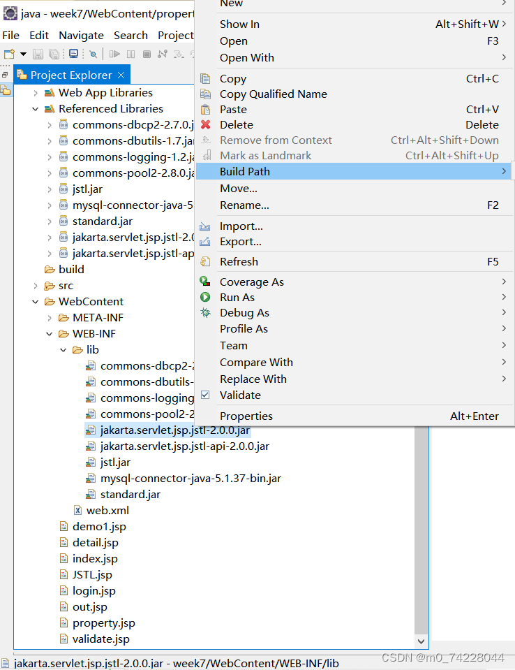 java.lang.NoClassDefFoundError: javax/servlet/jsp/tagext ...