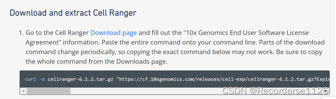 利用cellranger对（人）单细胞数据进行上游分析(实验室日记day1和day2)_cellranger mkref-CSDN博客