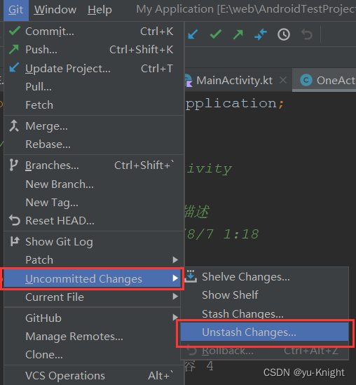 关于git创建分支以及主分支相互合并操作记录_git查看merge记录-CSDN博客