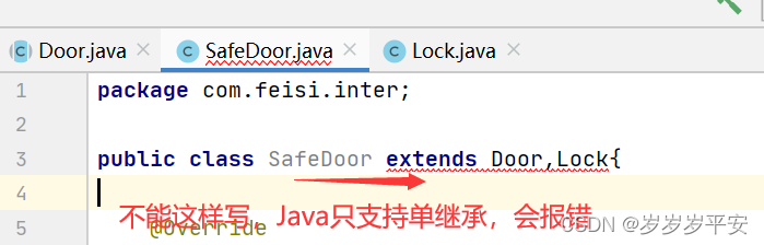 Java面向对象(下)关于接口的问题_interface abstract methods cannot have body-CSDN博客
