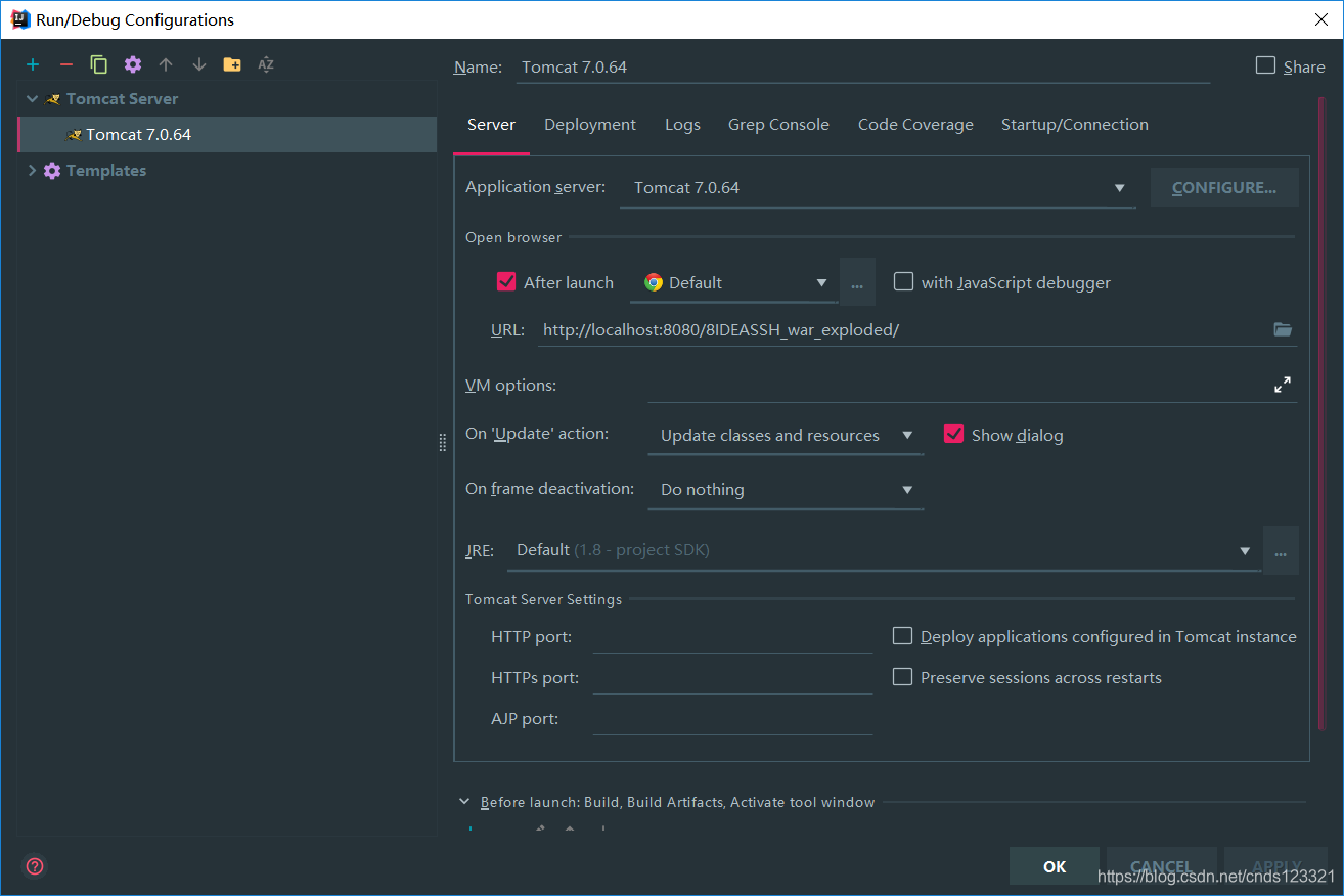 IDEA新建项目系列（8）——IDEA创建SSH项目_idea搭建ssh项目-CSDN博客