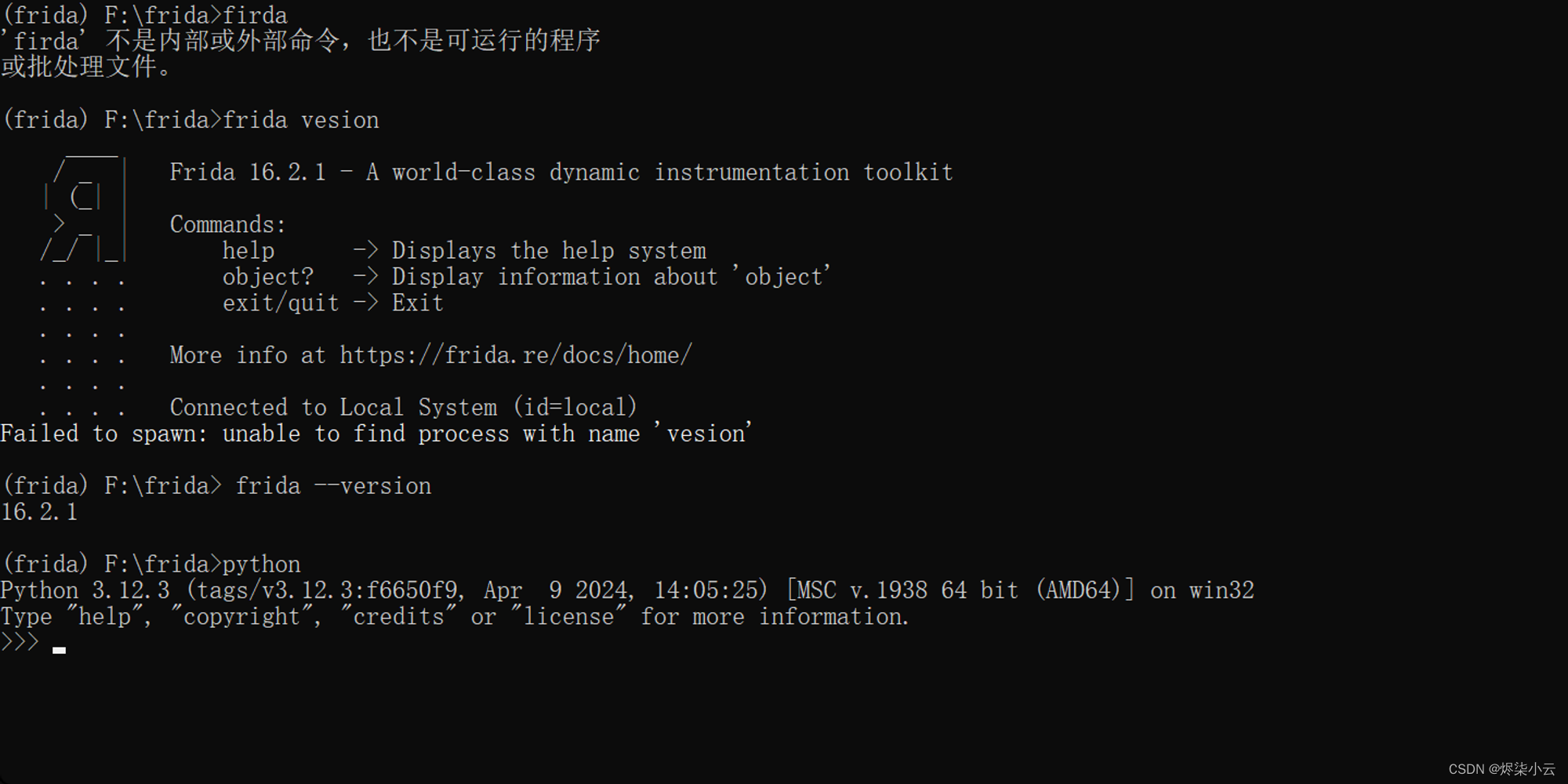 Frida环境搭建_frida环境配置-CSDN博客