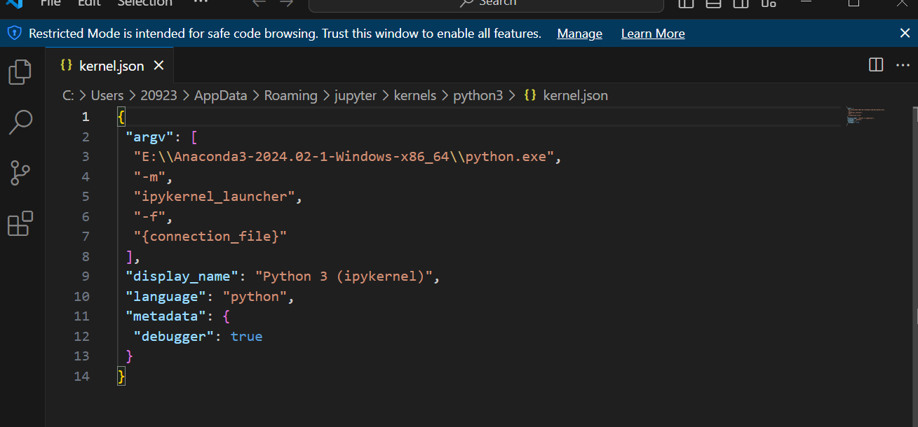 Jupyter Notebook：FileNotFoundError: [WinError 2] 系统找不到指定的文件怎么解决 ...