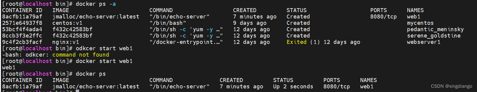docker运行时报错解决_docker: error response from daemon: oci runtime cr-CSDN博客