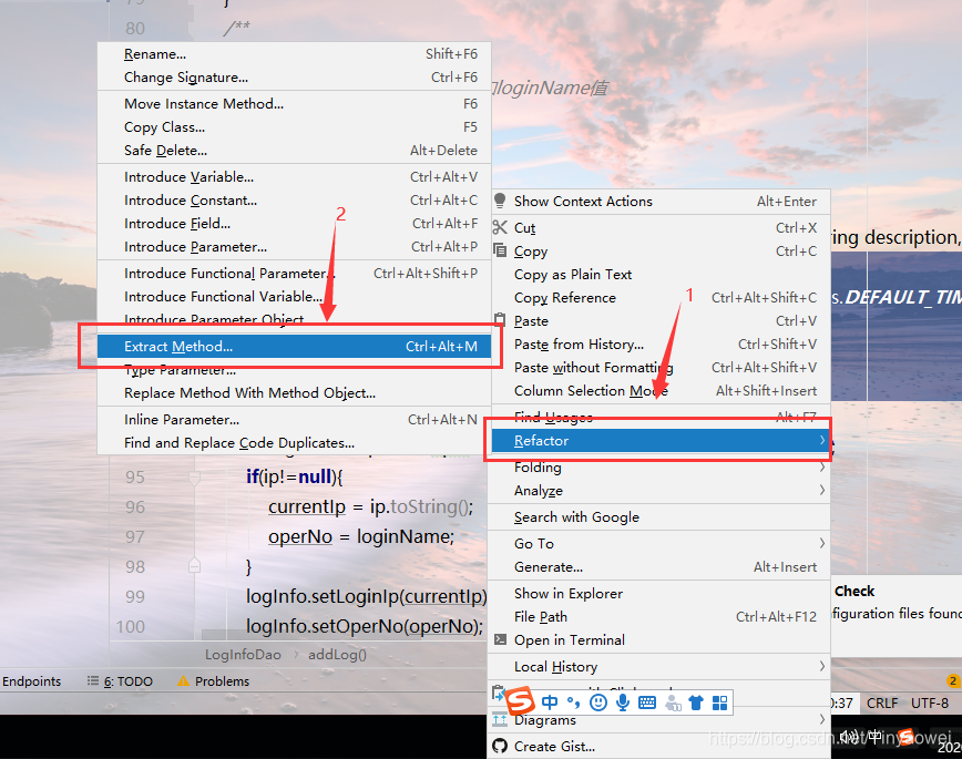 IDEA代码重构Refactor_idea refactor-CSDN博客