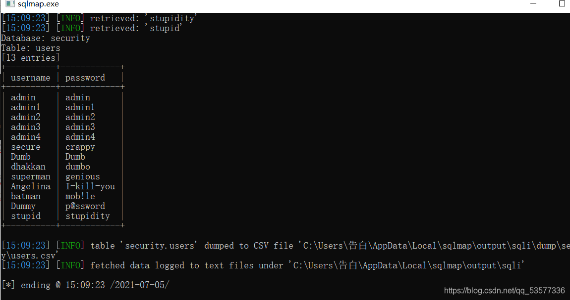 sqli-labs第五关详解附加sqlmap使用_sql labs 5-CSDN博客